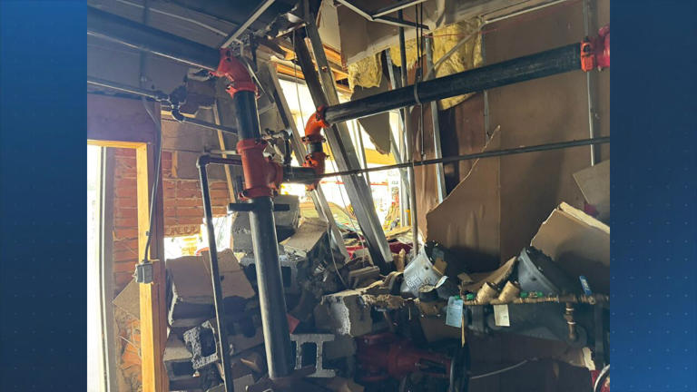 One hospitalized after car slams into building in Portsmouth, NH