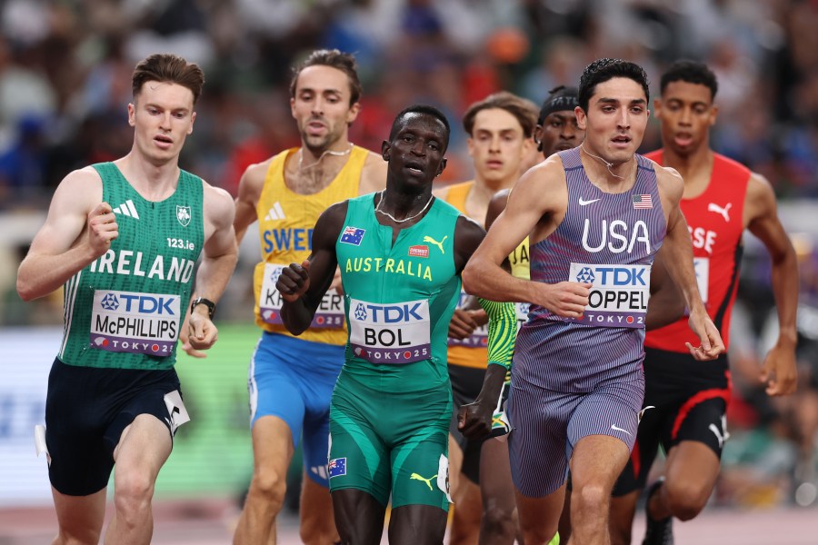 Bryce Hoppel advances to the semifinals in the World Athletics ...