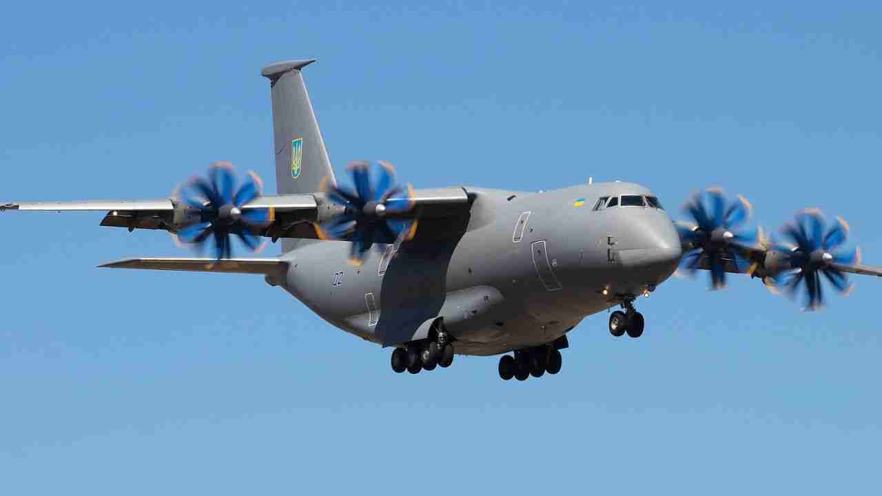 Ukraine sends its only An-70 military transport aircraft to Poland