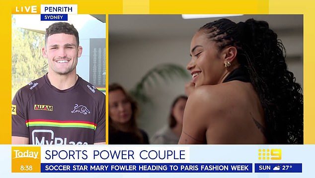 Nathan Cleary makes Today show hosts' hearts melt with his very ...