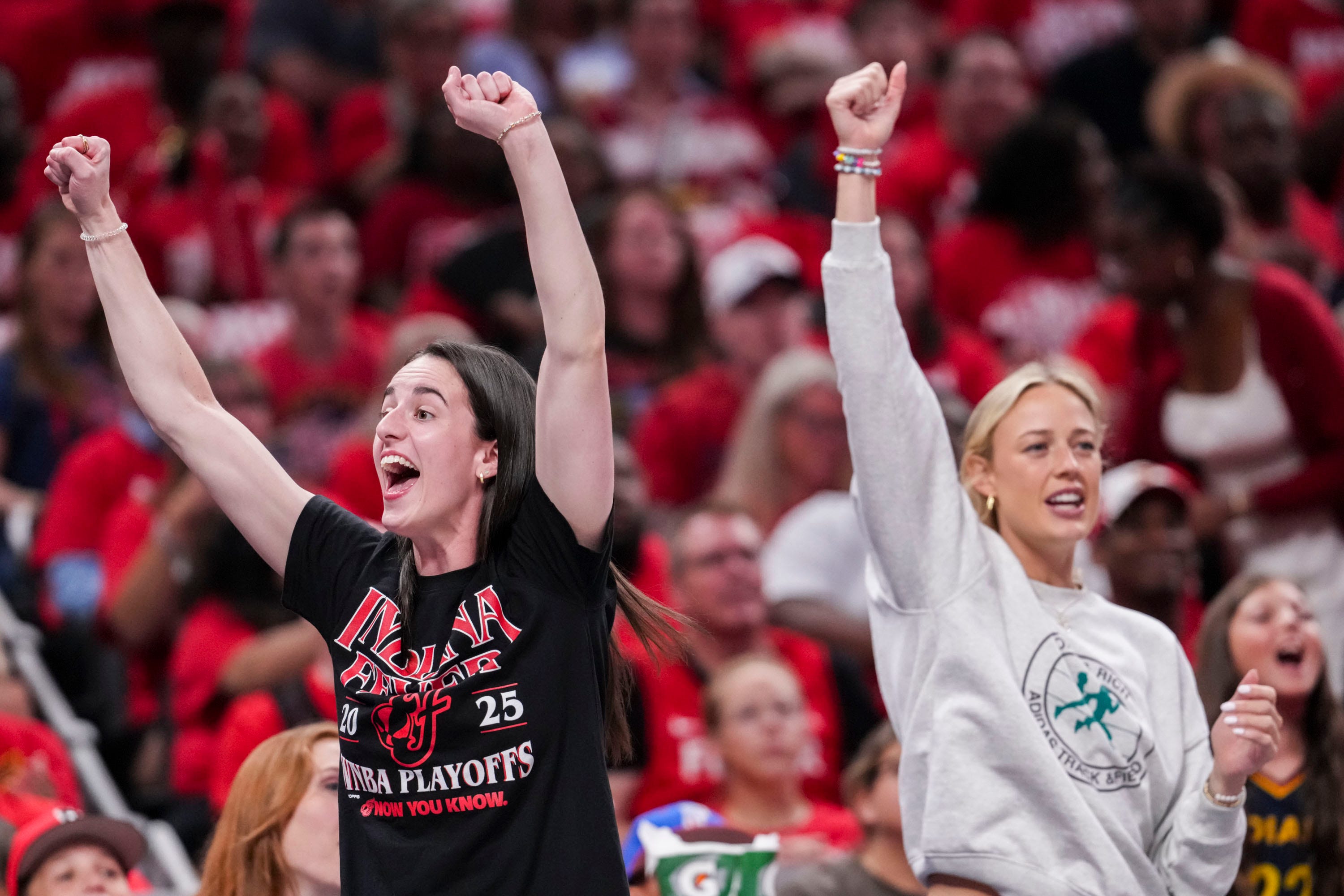 Fever never trail in dominance of Dream to win first playoff game in 10 ...