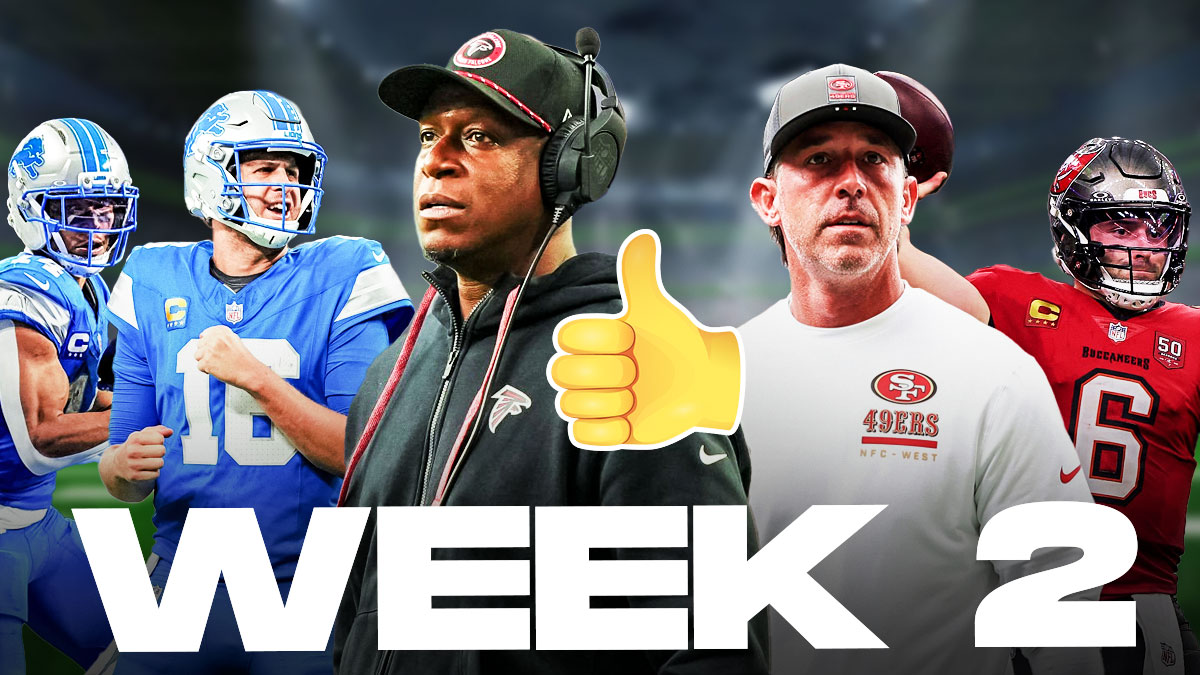 NFL Week 2 winners: Lions win Ben Johnson breakup, Falcons defense ...