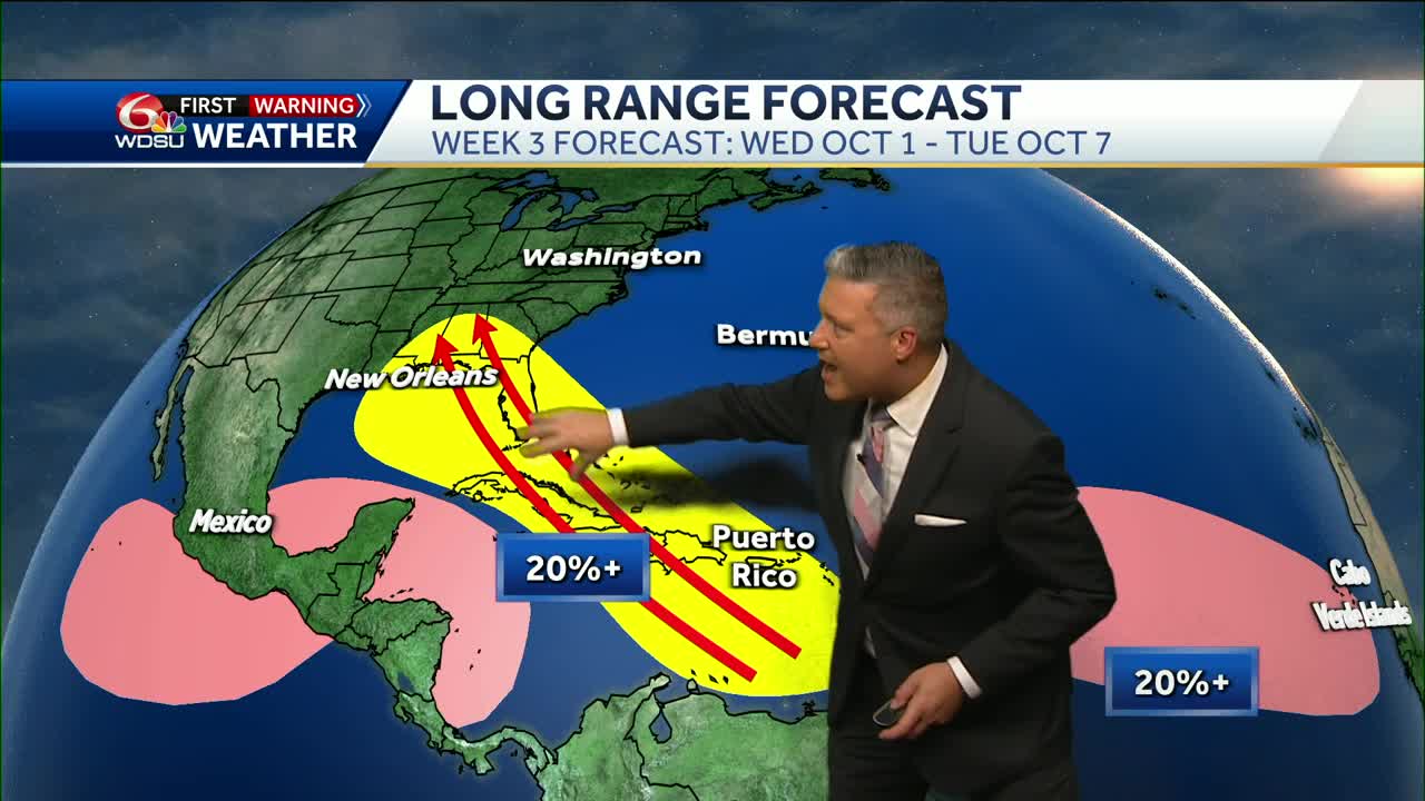 Relatively hot, dry days ahead and tracking two tropical waves in your ...