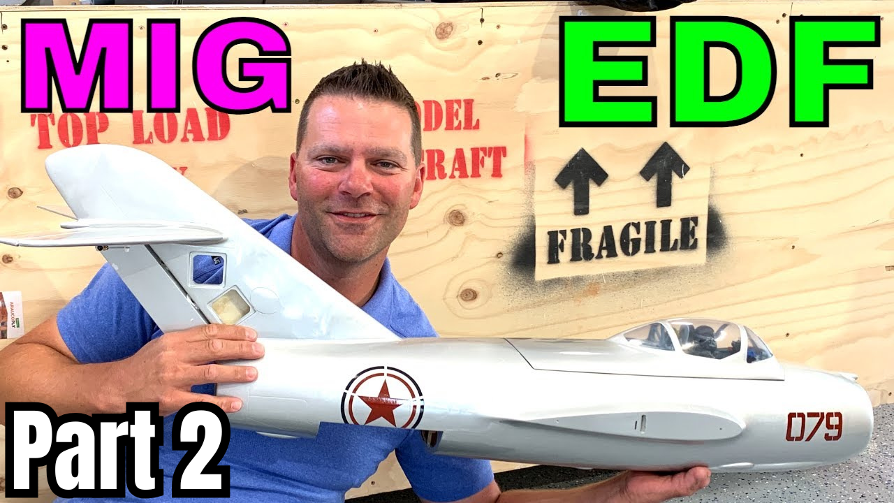 Ultimate Mini EDF Jet Build – MiG 15 RC Jet Project Part 2
