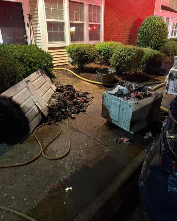 PHOTOS: Firefighters battle flames that sparked in Chesterfield home’s ...