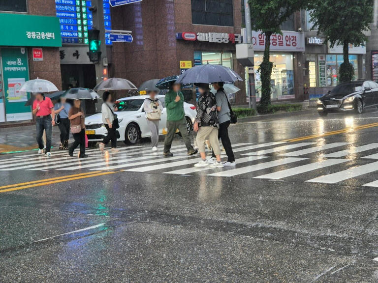 Heavy rain brings hope to drought-stricken Gangneung