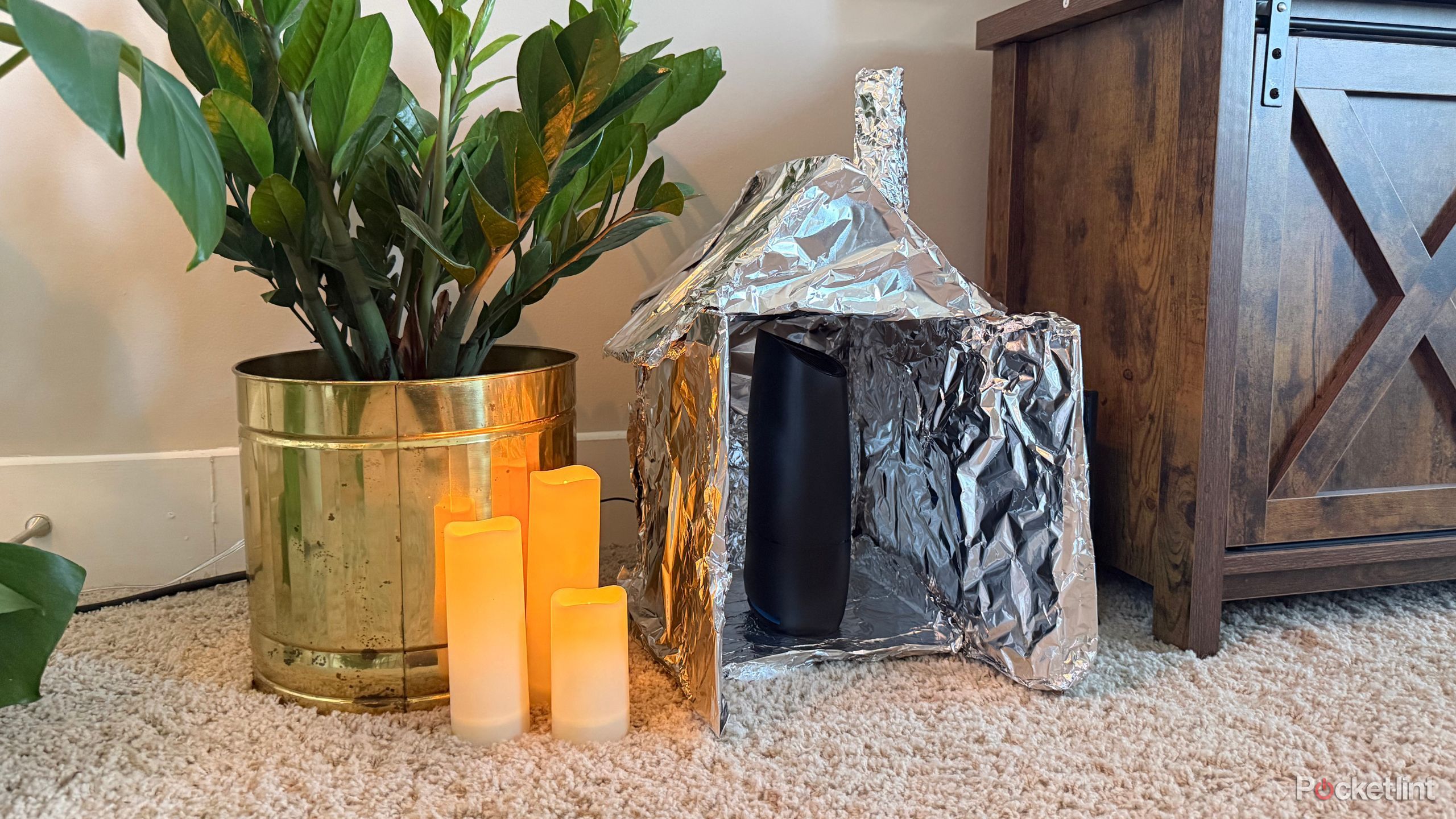 I built a fortress of foil and trapped my Wi-Fi router inside (here's ...
