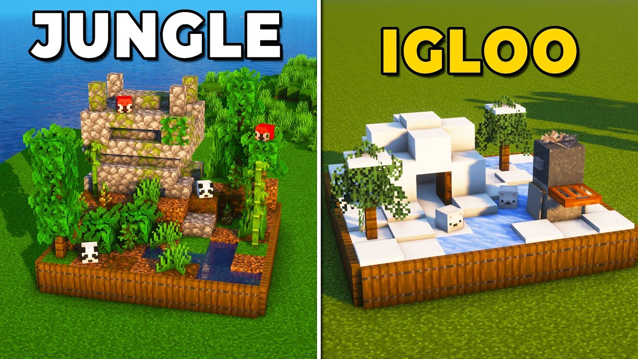 Mini Biome Build Ideas for Minecraft