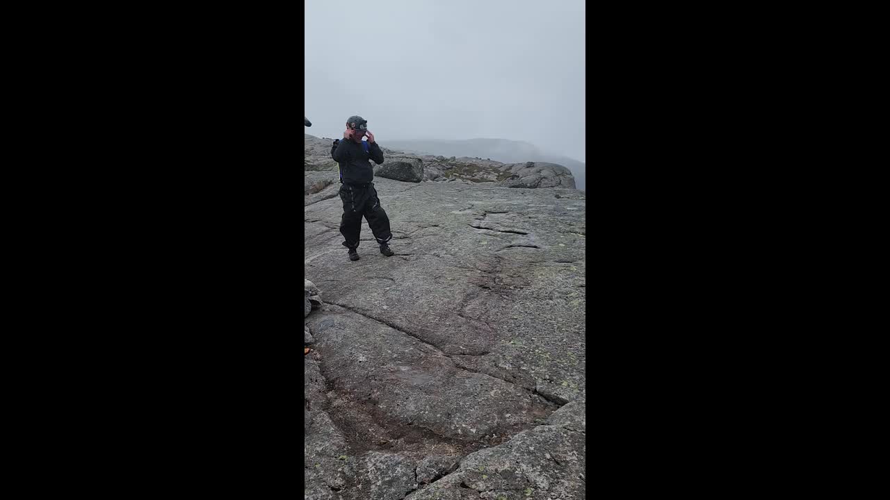 Dream leap: Lad's first BASE jump in Norway soars to 262K views on ...