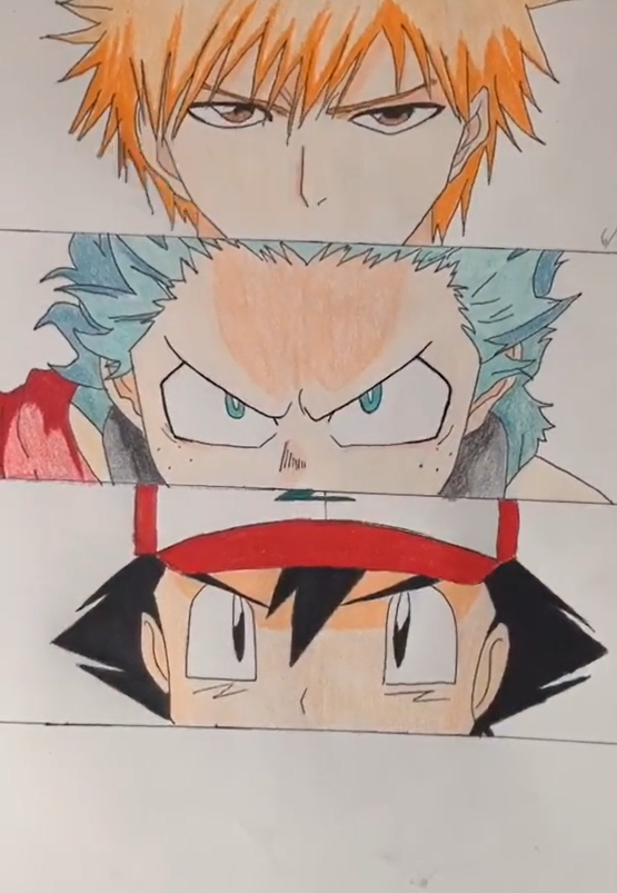 Ash Ketchum Anime Eyes Art | Stunning Illustration