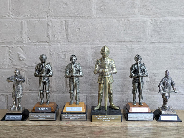 The inaugural 1066 Backgammon Tournament