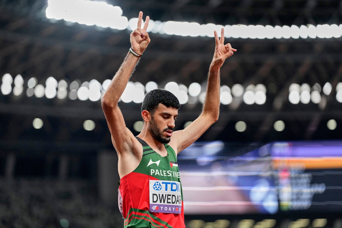 Palestine’s lone runner at the World Athletics Championships has a ...