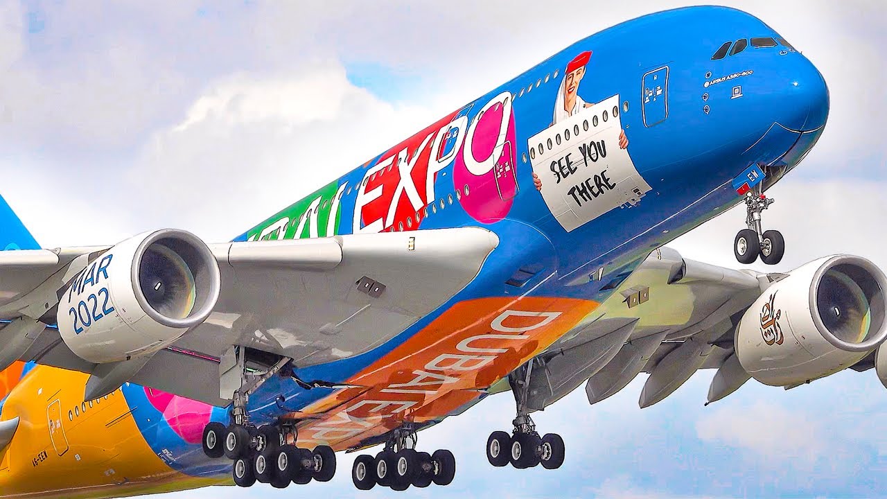Massive planes and rare liveries that took the world by storm