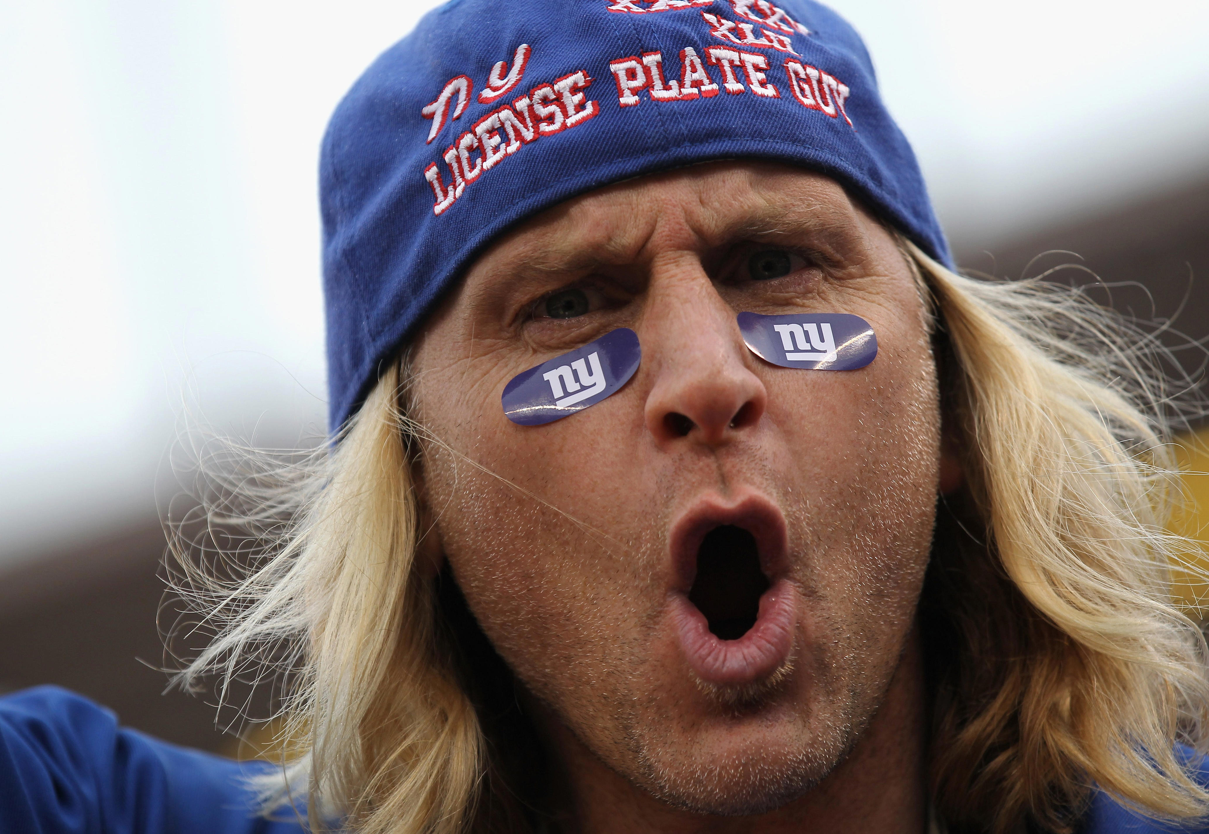 How NY Giants super fan Joe Ruback became famously known as 'License ...