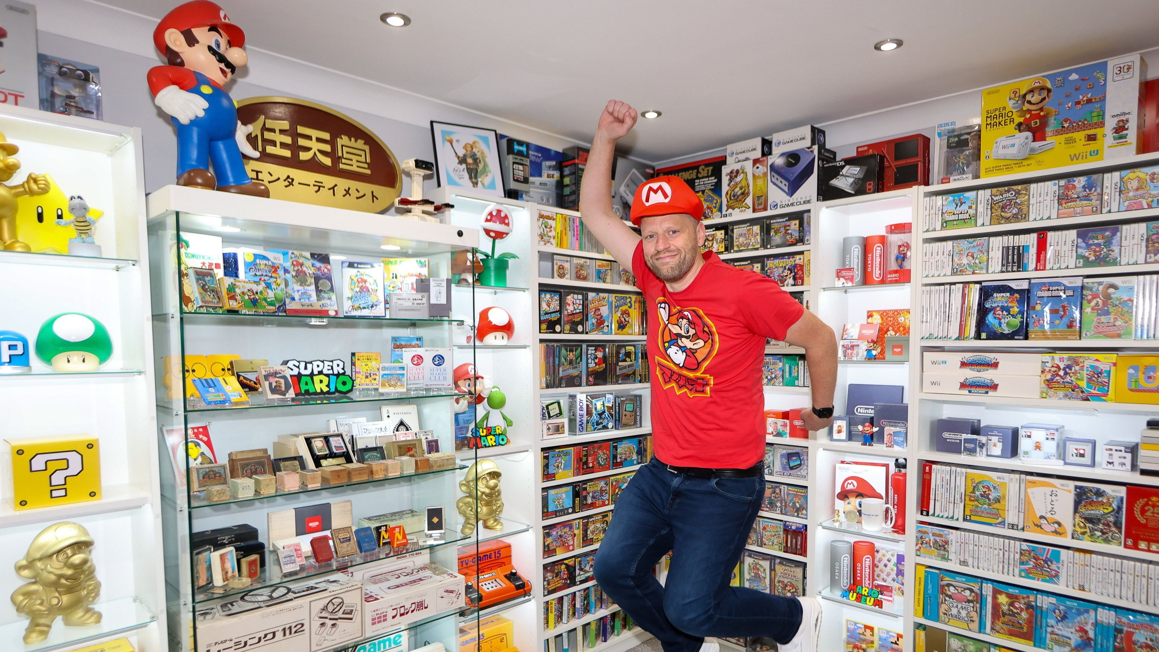 Nintendo megafan spends 40 years amassing huge collection of Mario ...