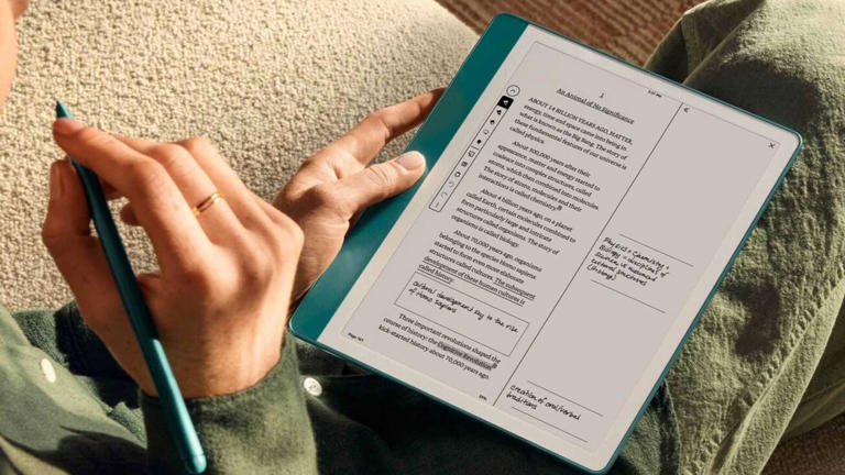 The Kindle Colorsoft is getting a vibrant new update