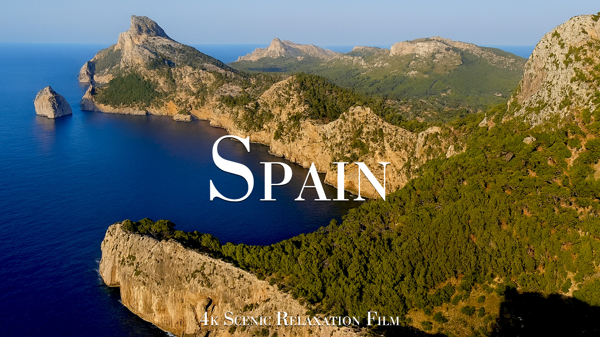Stille spanske naturoplevelser – Spanien fra luften i 4K