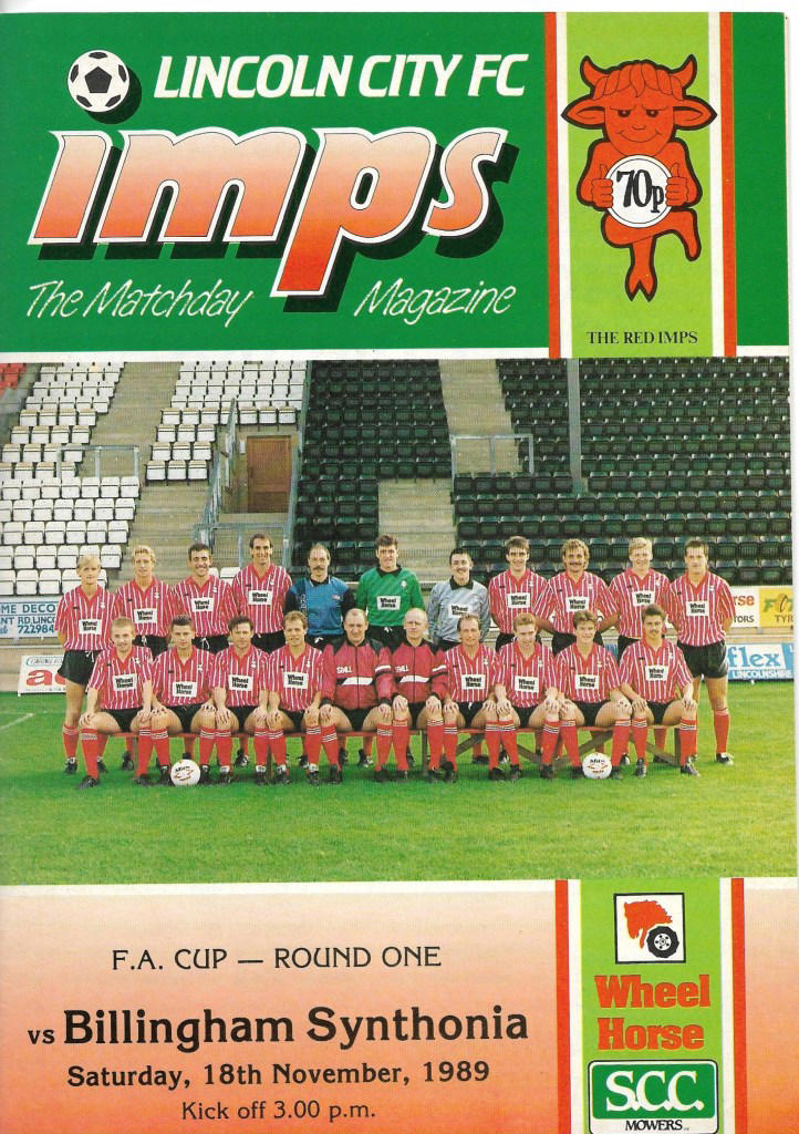 Looking Back At: Billingham Synthonia (FA Cup) 1989