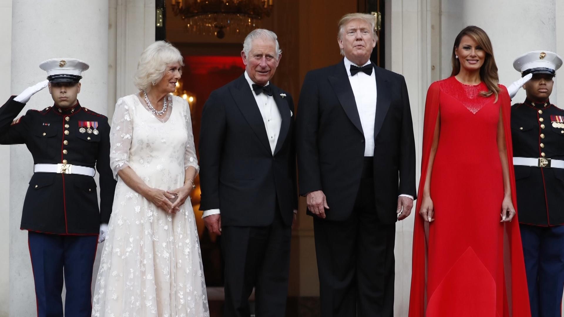 Trump's UK visit will mix politics and business talks with royal pomp ...