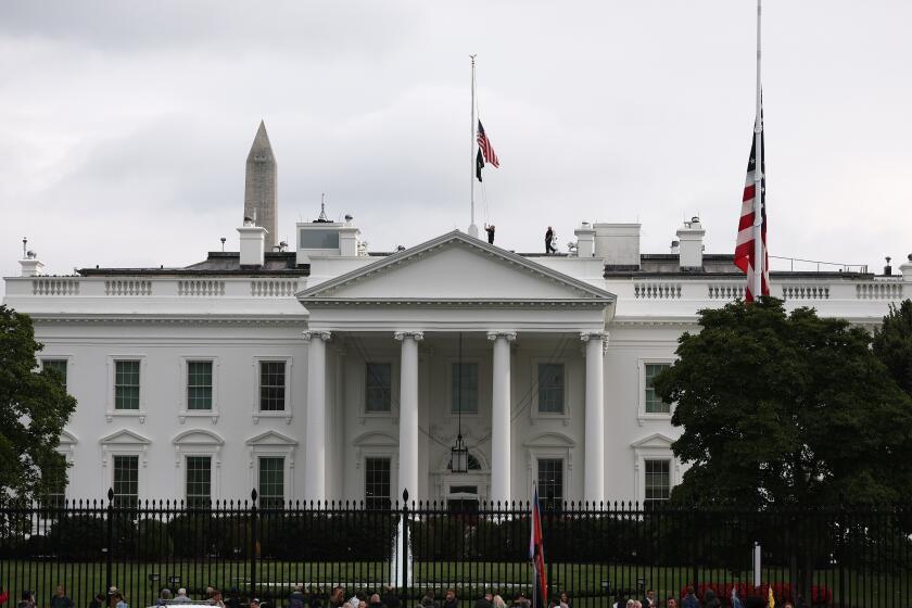 A Pride flag at half-staff to honor Charlie Kirk: Trump order to lower ...