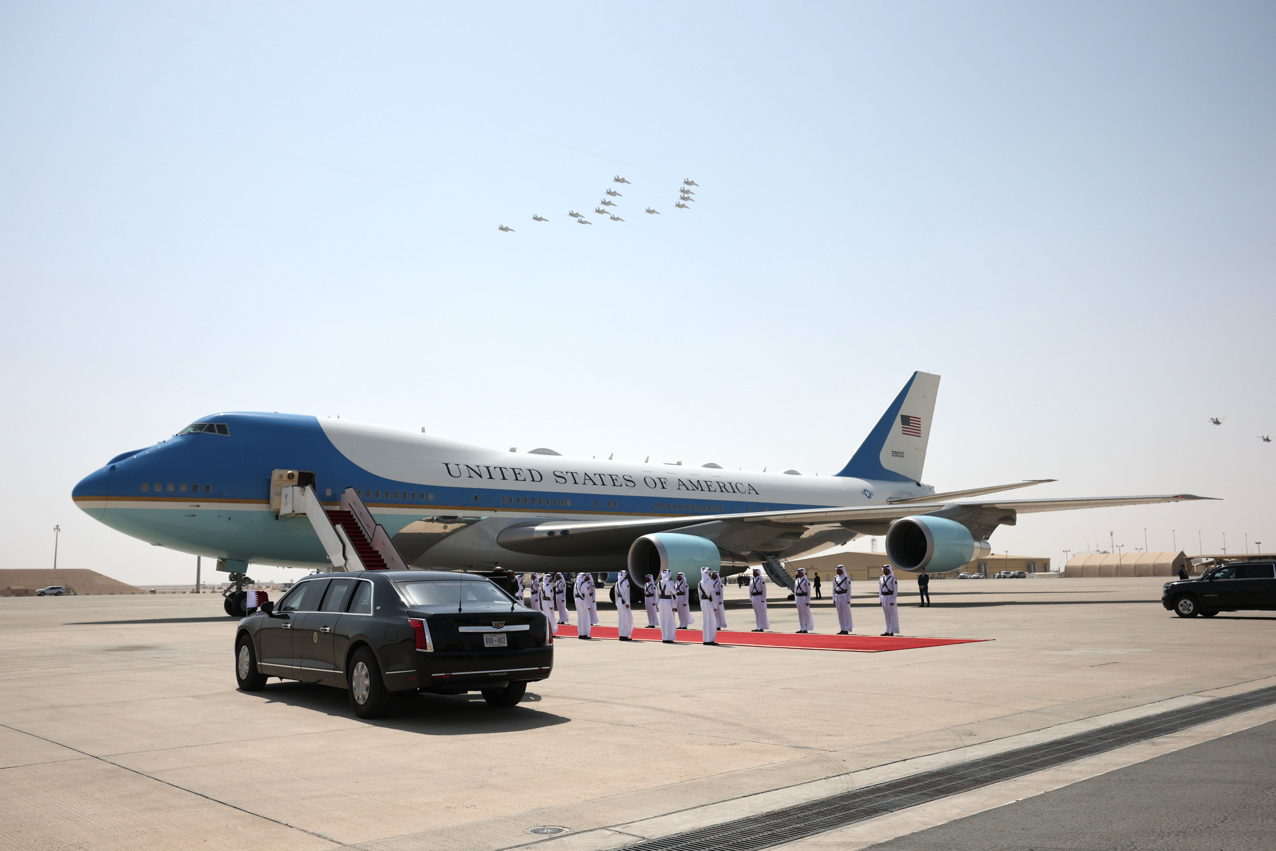 US issues update on Trump's Air Force One jet gift