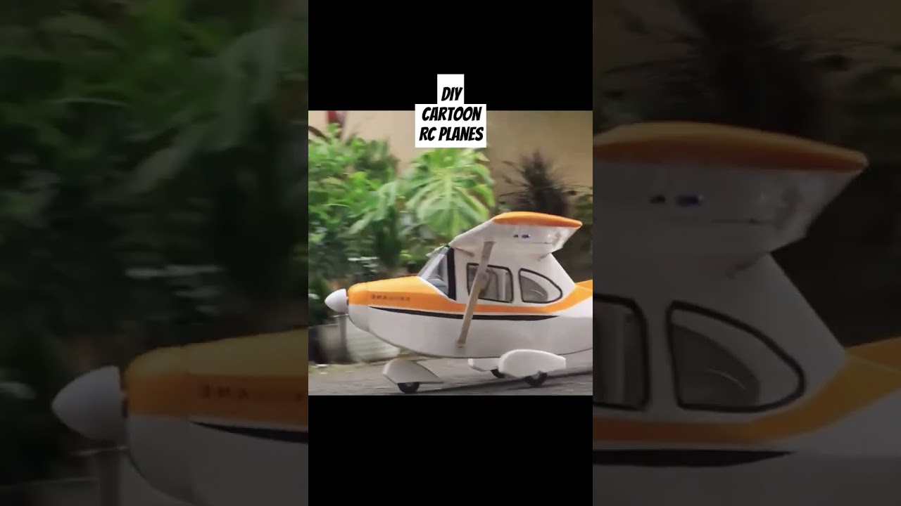 Cartoon-Style RC Planes You Can Make