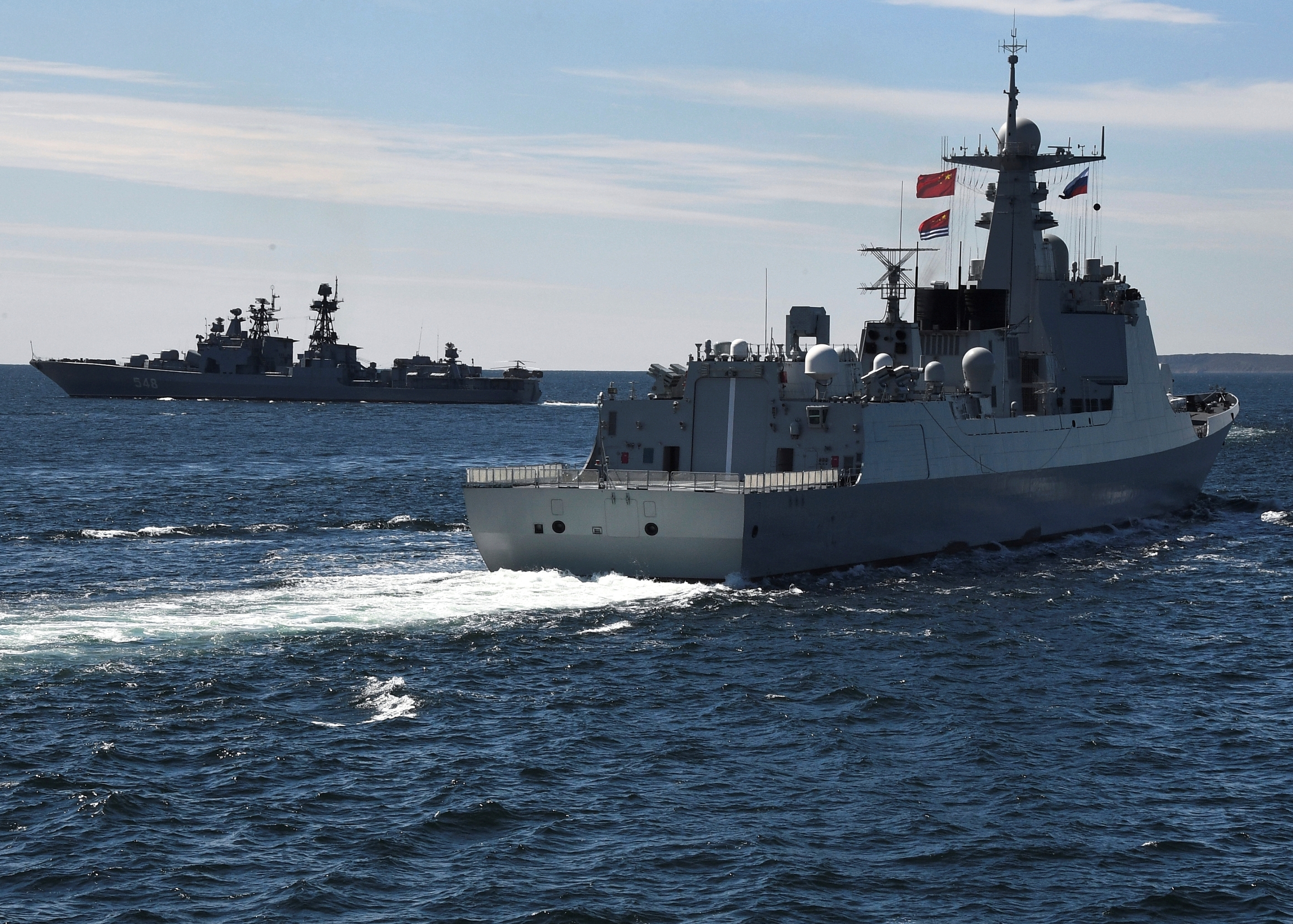 Japan detects Russian and Chinese ships near territory