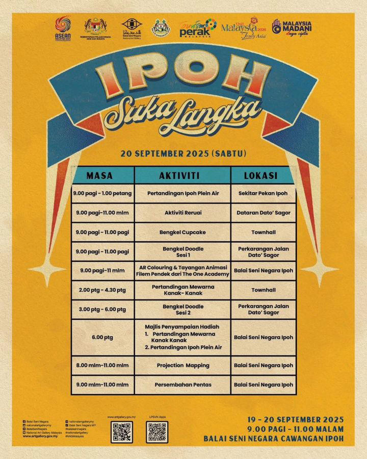 National Art Gallery Organizes Ipoh Suka Langka