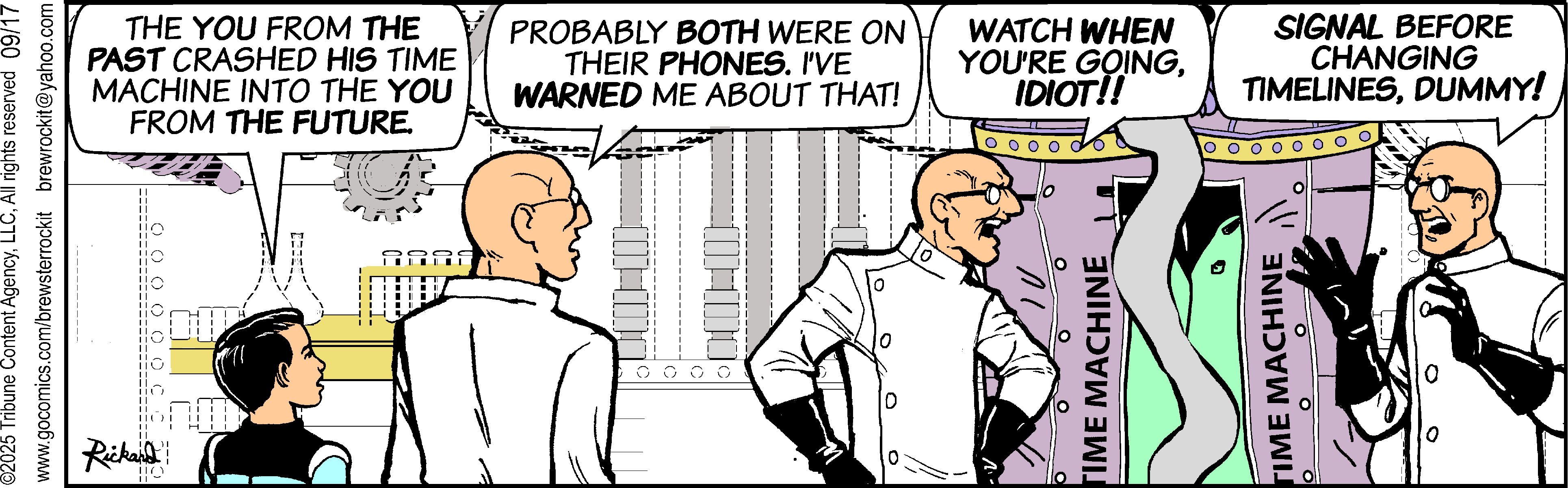 Brewster Rockit by Tim Rickard