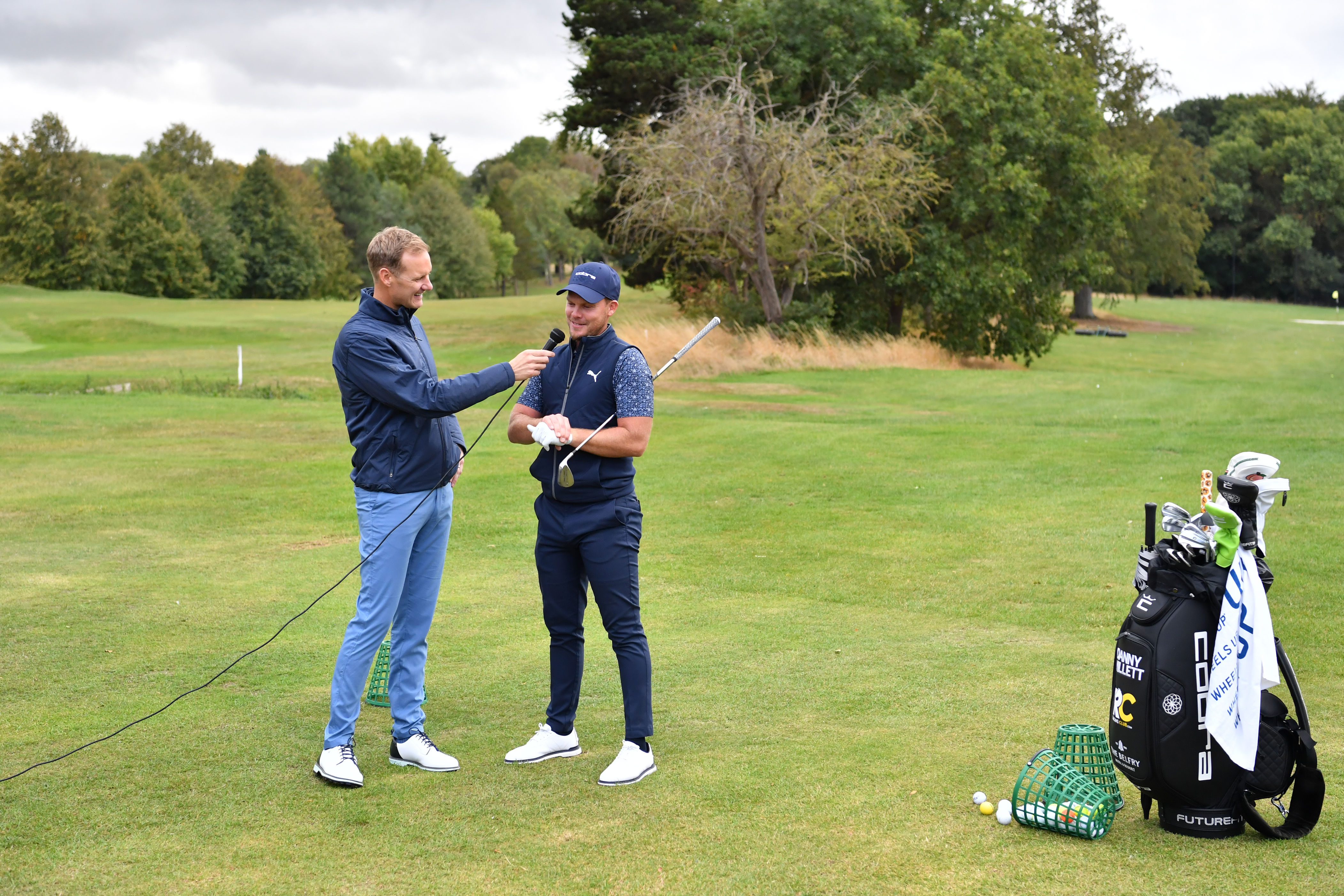 Harry Maguire, Brian McFadden and Dan Walker tee off for Sheffield ...
