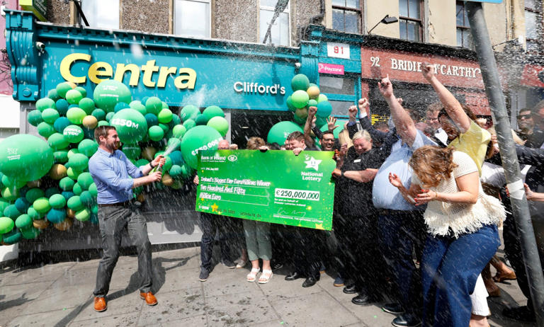 EuroMillions £113m jackpot won by ticket in Belgium
