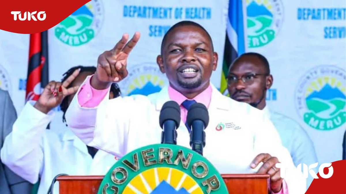 Meru governor declares plan to seek re-election in 2027, hits out at ...