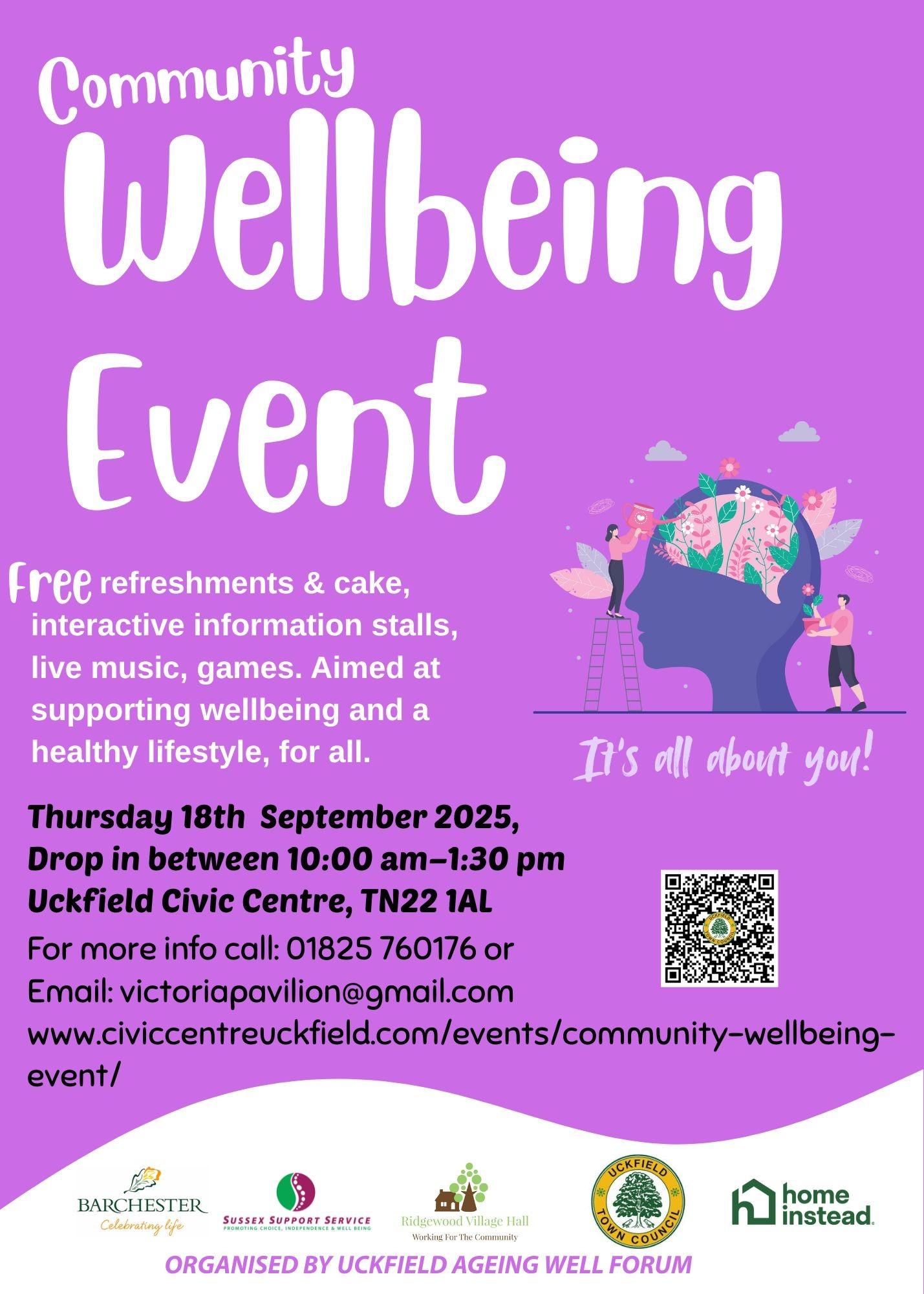 Uckfield hosts first-ever Community Wellbeing Event