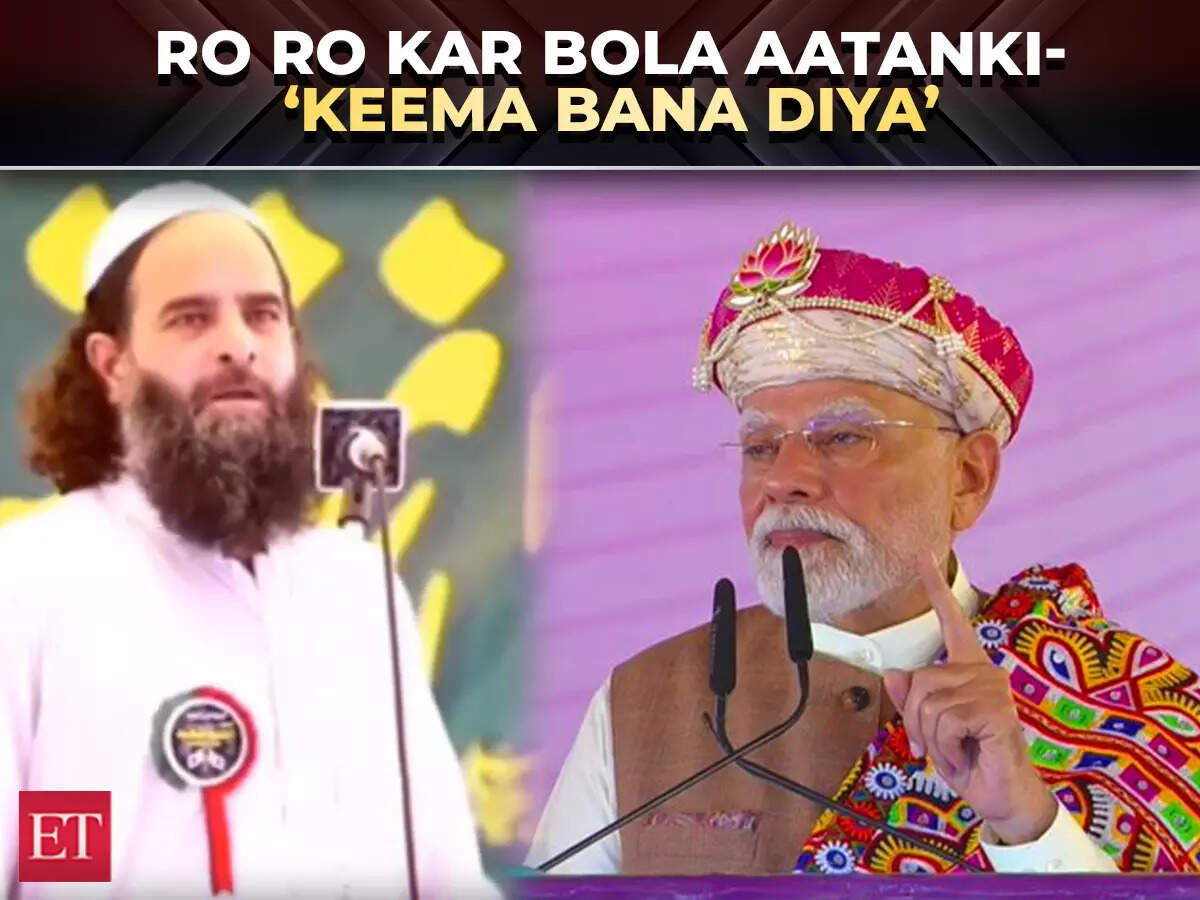 Ro ro kar bola Pakistani aatanki: PM Modi on JeMs operative crying over ...