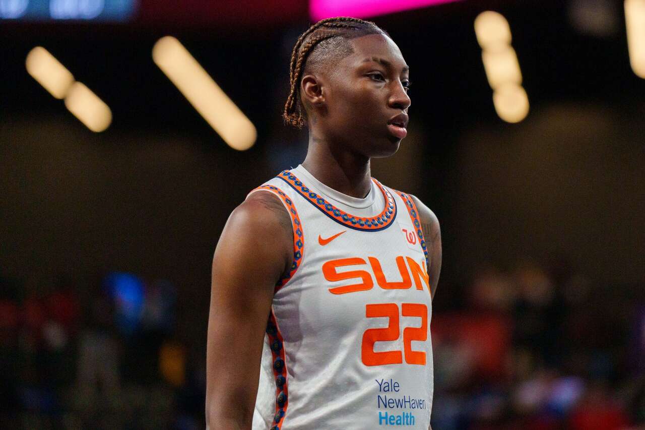 CT Sun's Saniya Rivers embraced rookie season following her mom's death