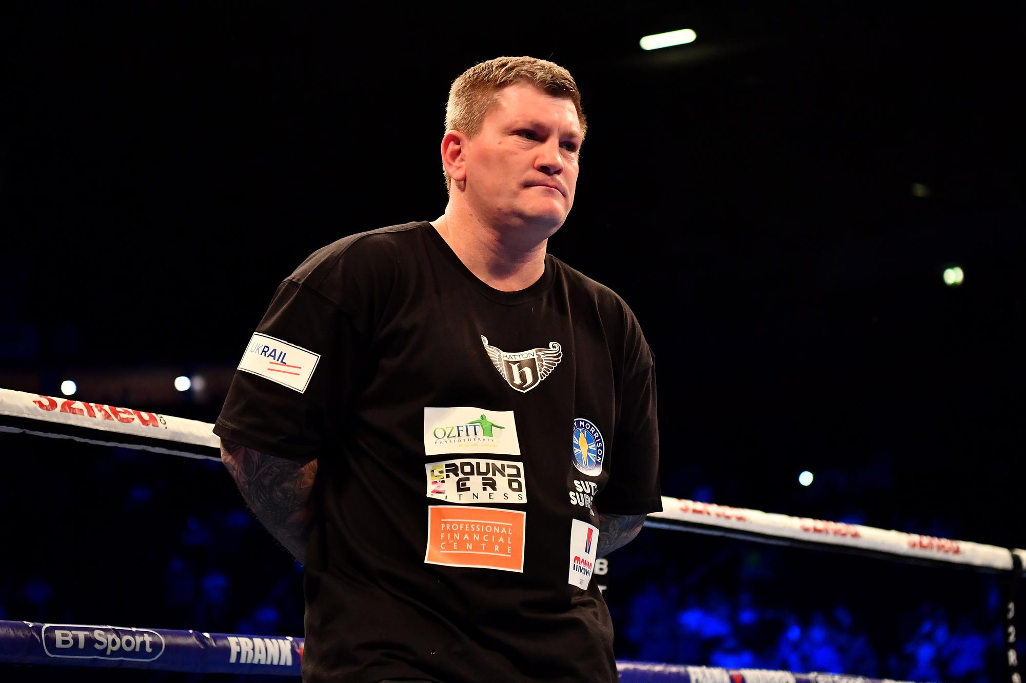 Ryan Rhodes recalls memories as Ricky Hatton is honoured