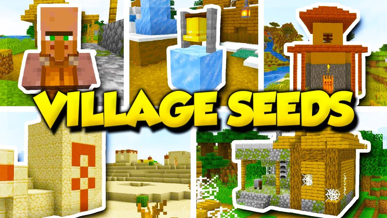 Top 5 Village Seeds for Minecraft 1.15.2 Java Edition