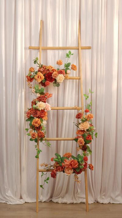 DIY Guide: Autumn Floral Ladder Arrangement