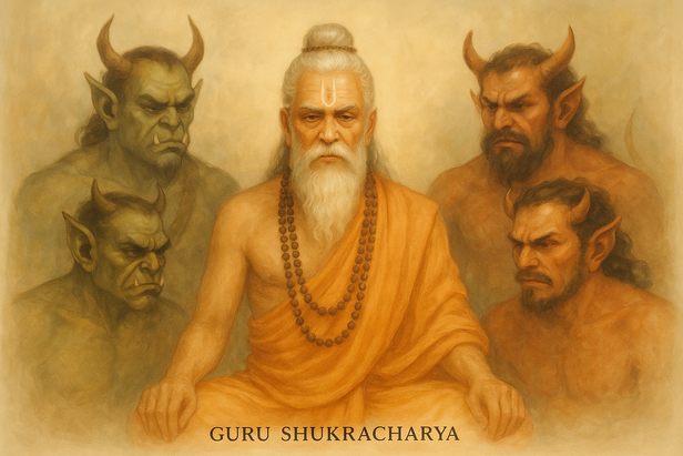 The Story of Shukracharya’s Eye: Why the Guru of Asuras Walked with One ...