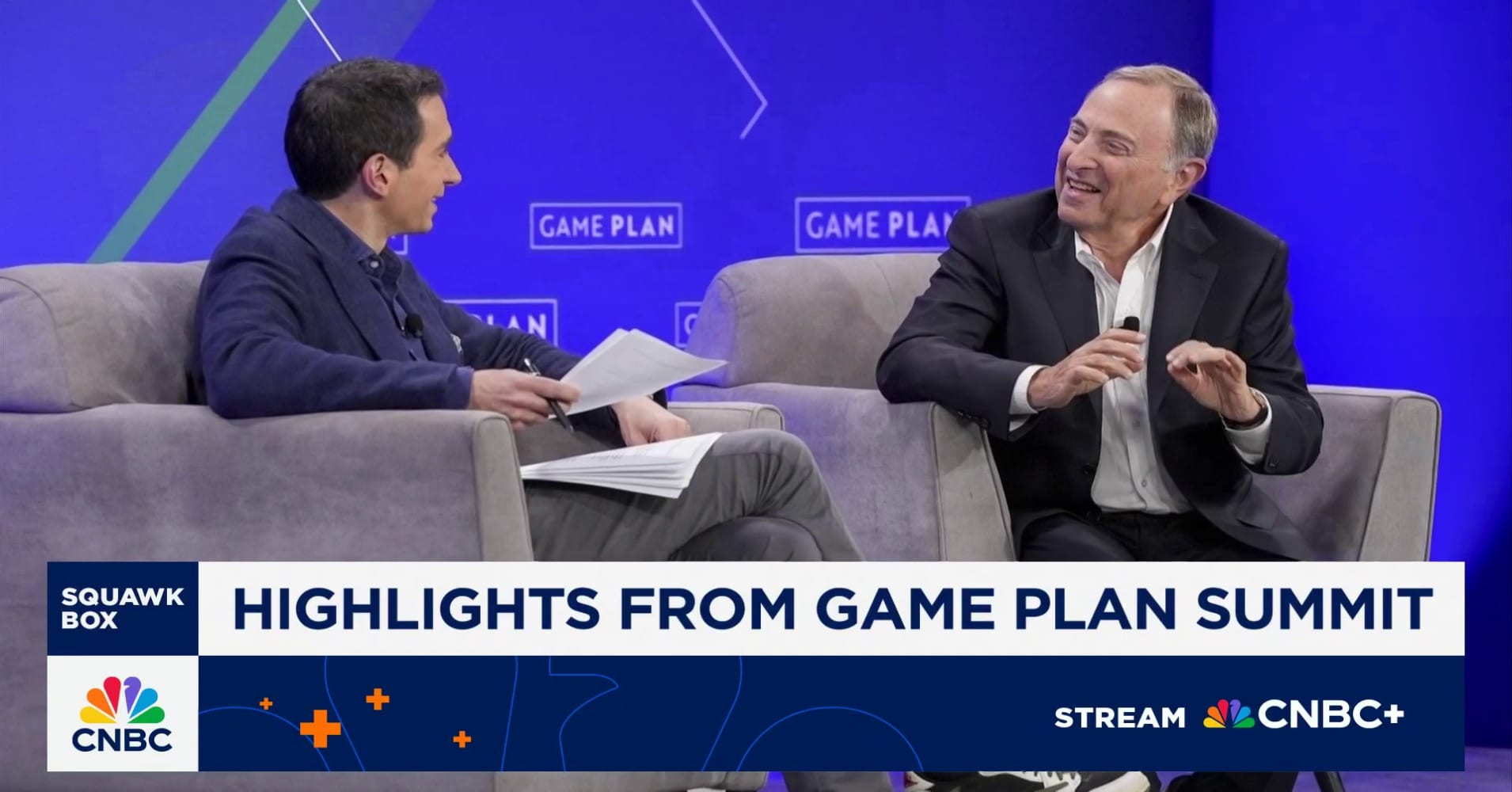 CNBC Sport x Boardroom's Game Plan Summit: NHL Commissioner Gary Bettman