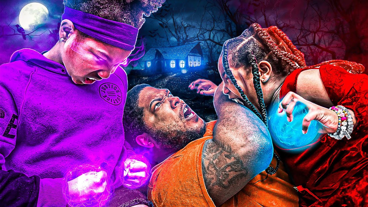 Super-powered vampire sister bites, dad teaches her lesson