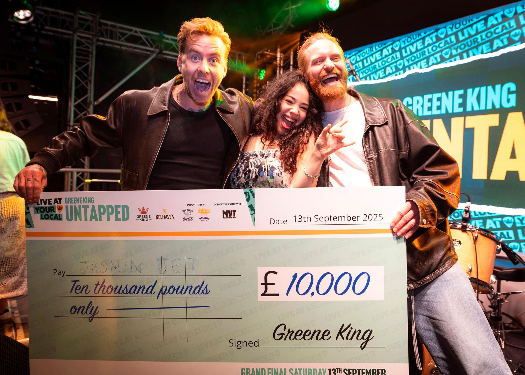Falkirk singer Jasmin Jet crowned winner of nationwide grassroots music ...