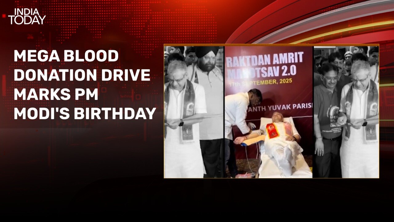 Global blood donation drive on PM Modi's birthday eyes world record