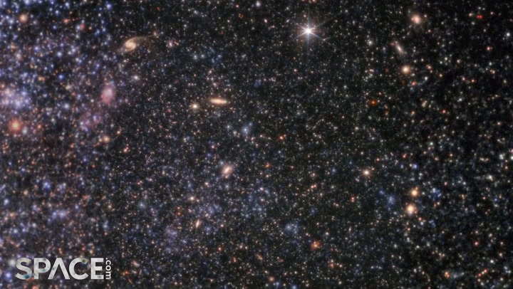 Explore the stunning images of stars in a dwarf galaxy captured by ...