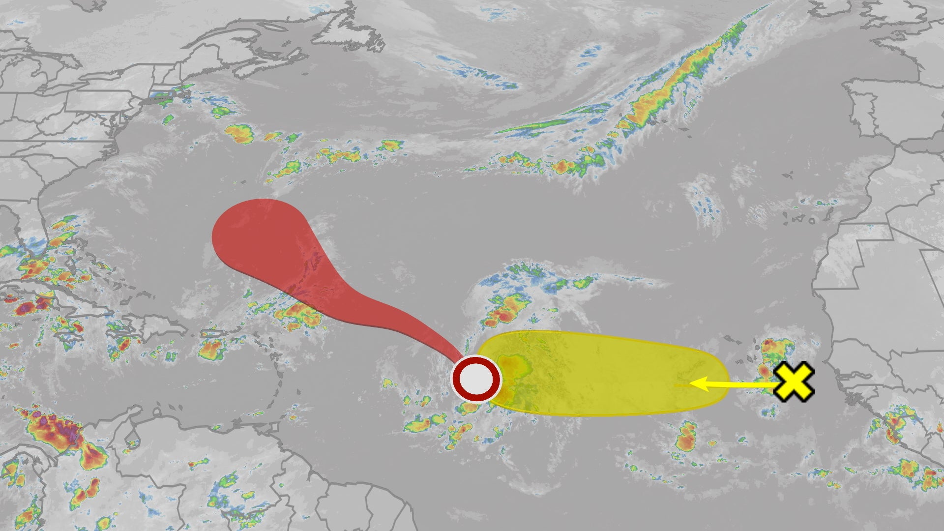NHC: Tropical Depression Seven Forms In Central Atlantic