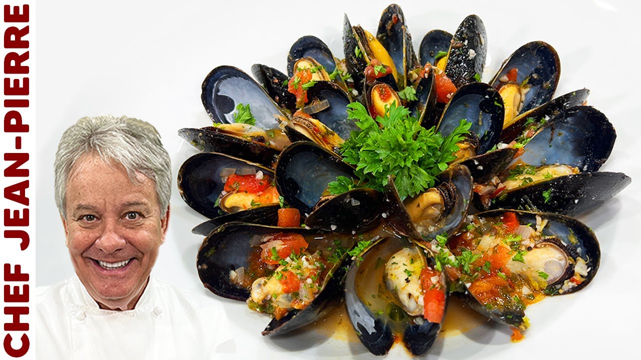 Easy Steamed Mussels Recipe - The Best Ever With Chef Jean-Pierre