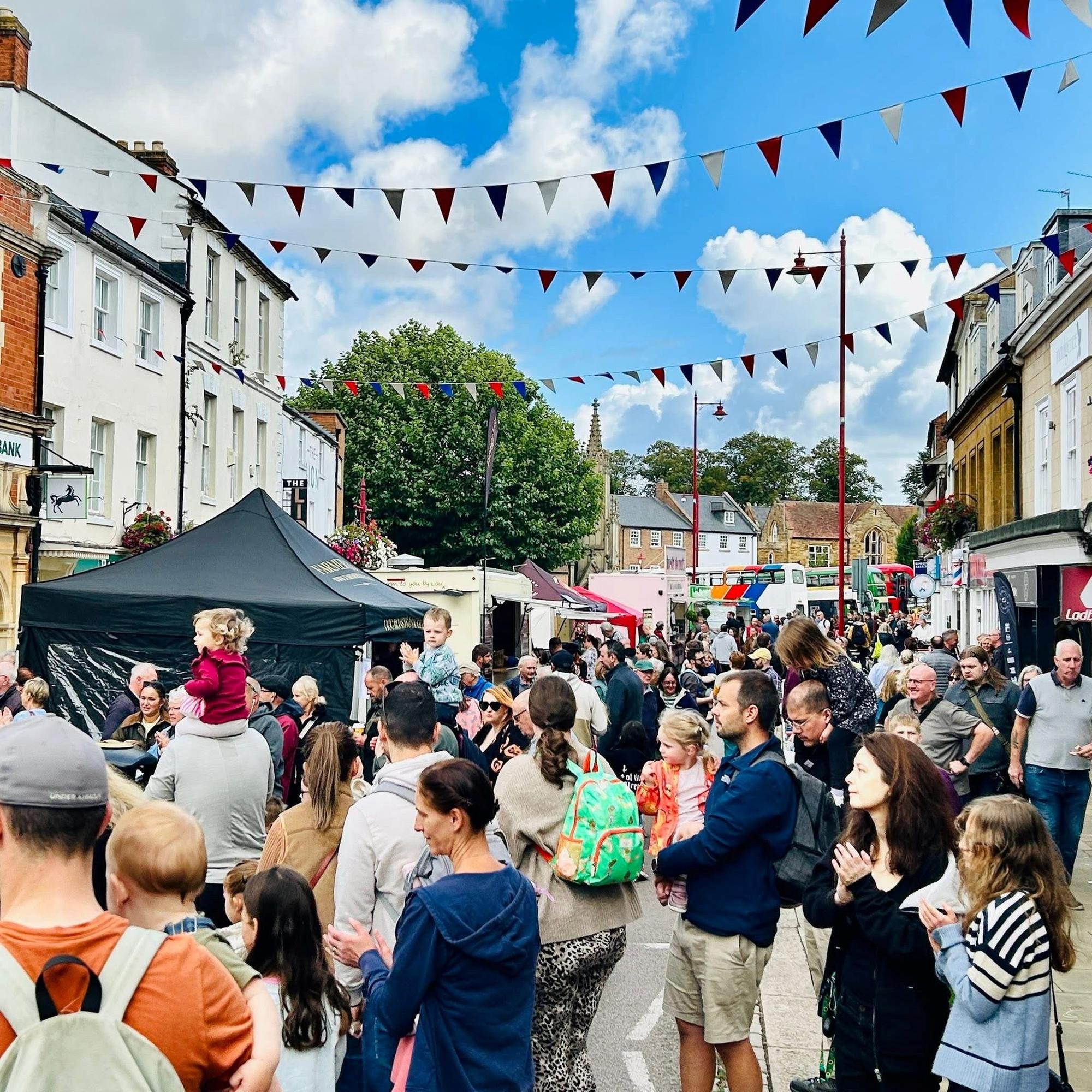 Daventry Foodies’ Market serves up a feast of fun