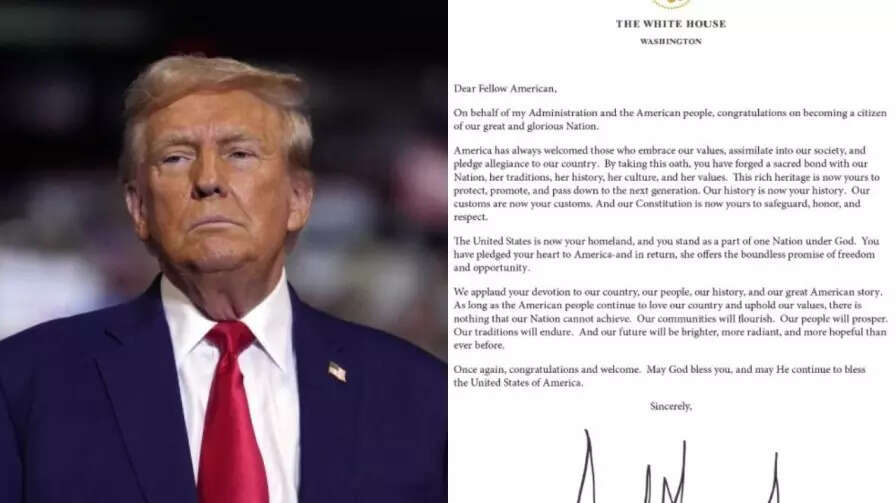 'Dear fellow American': Trump's congratulatory letter to new US ...