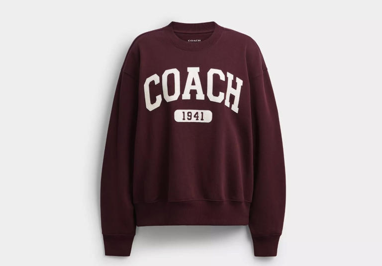 Coach Outlet Is Selling a $300 Sporty Women's Sweatshirt for Just $150 ...