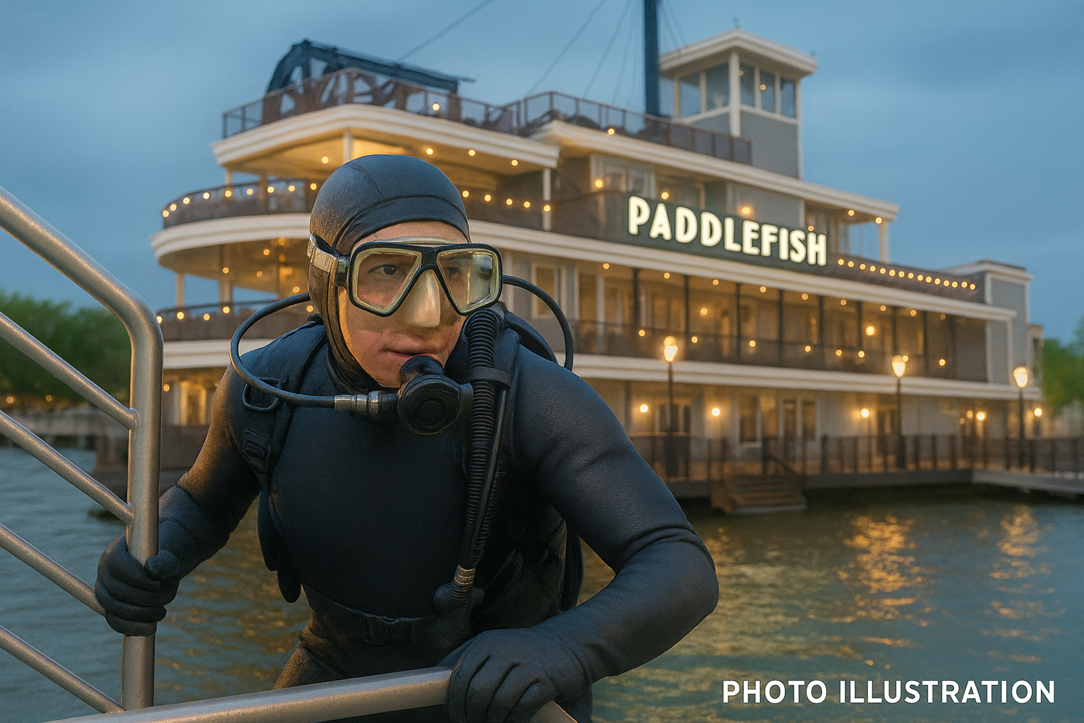 Man in scuba gear robs Disney Springs restaurant by swimming up after ...